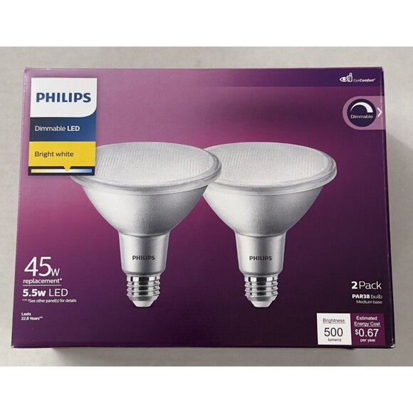 Philips | Accents | Philips Led 45watt Par38 Indoor Outdoor Floodlight ...